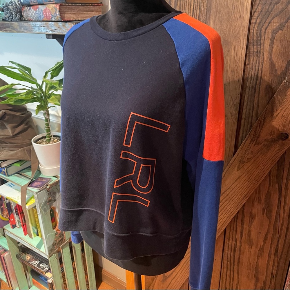 Lauren Ralph Lauren French Terry Logo Crewneck Sweats… - Gem